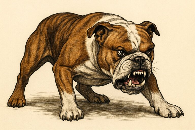 English Bulldog Aggressive Behavior: The Hidden Truth 2025 - Dog Fluffy